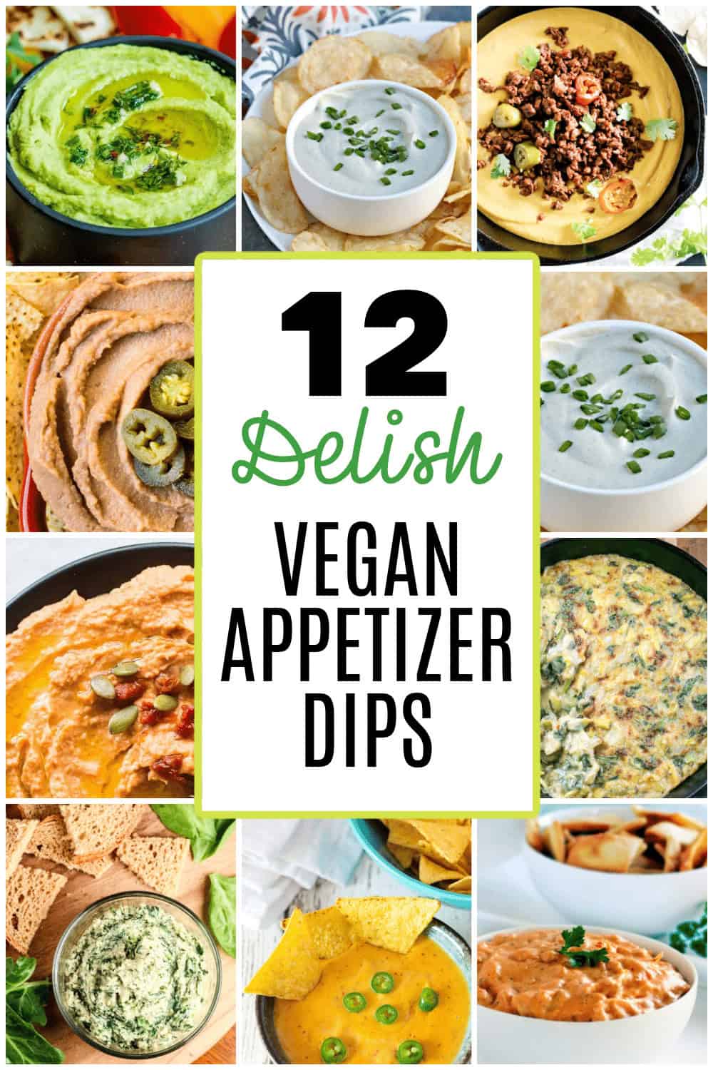 15 Happening Vegan Appetizer Dips For Your Party Snacking! - Daily ...