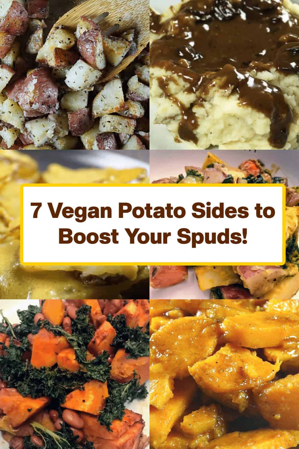 7 Vegan Potato Sides to Boost Your Spuds! - Daily Vegan Meal