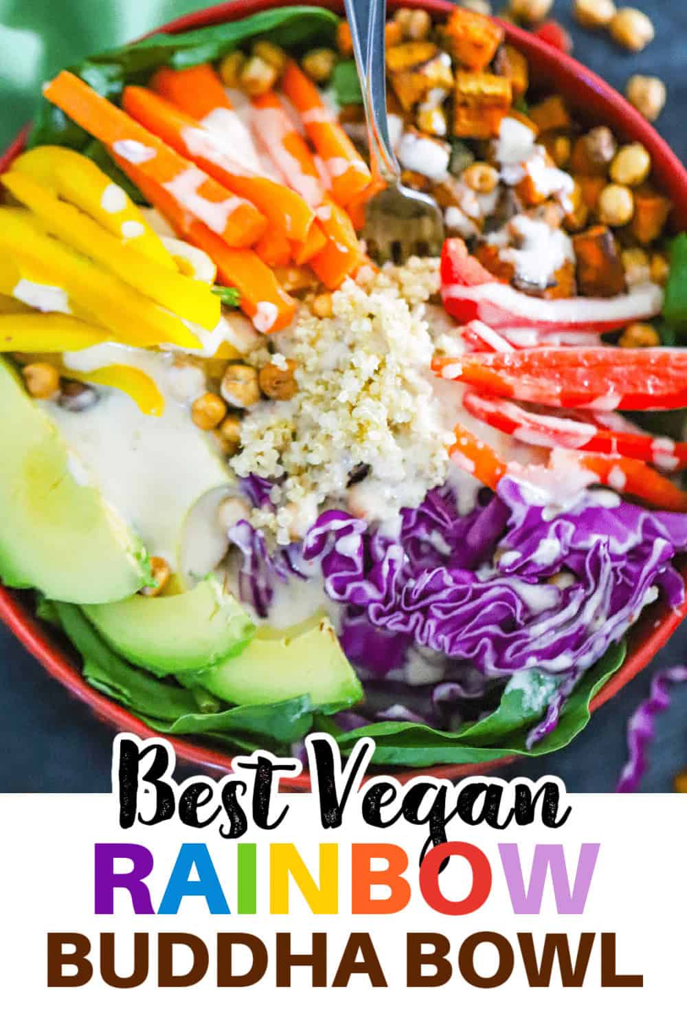 Vegan Rainbow Buddha Bowl: A Culinary Adventure! - Daily Vegan Meal