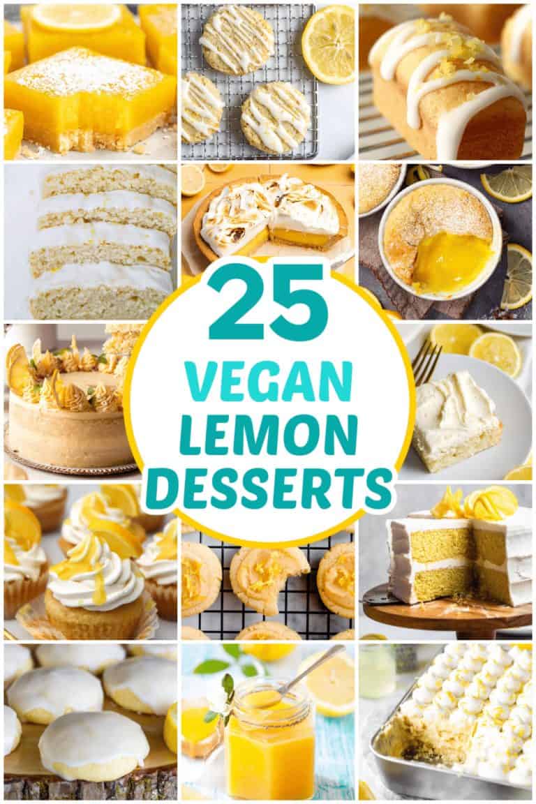 25 Vegan Luscious Lemon Desserts - Daily Vegan Meal