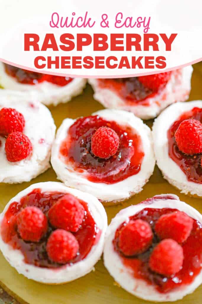 Mini Vegan Raspberry Cheesecakes - Daily Vegan Meal