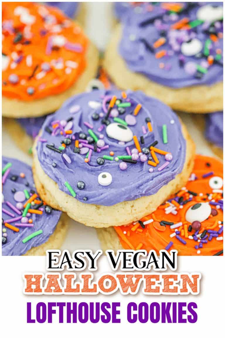 Vegan Halloween Lofthouse Cookies - Daily Vegan Meal