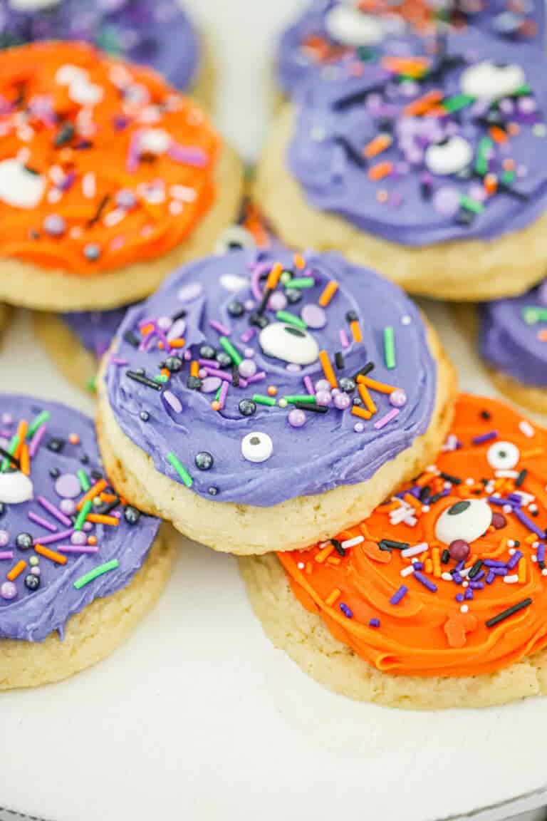 Vegan Halloween Lofthouse Cookies - Daily Vegan Meal