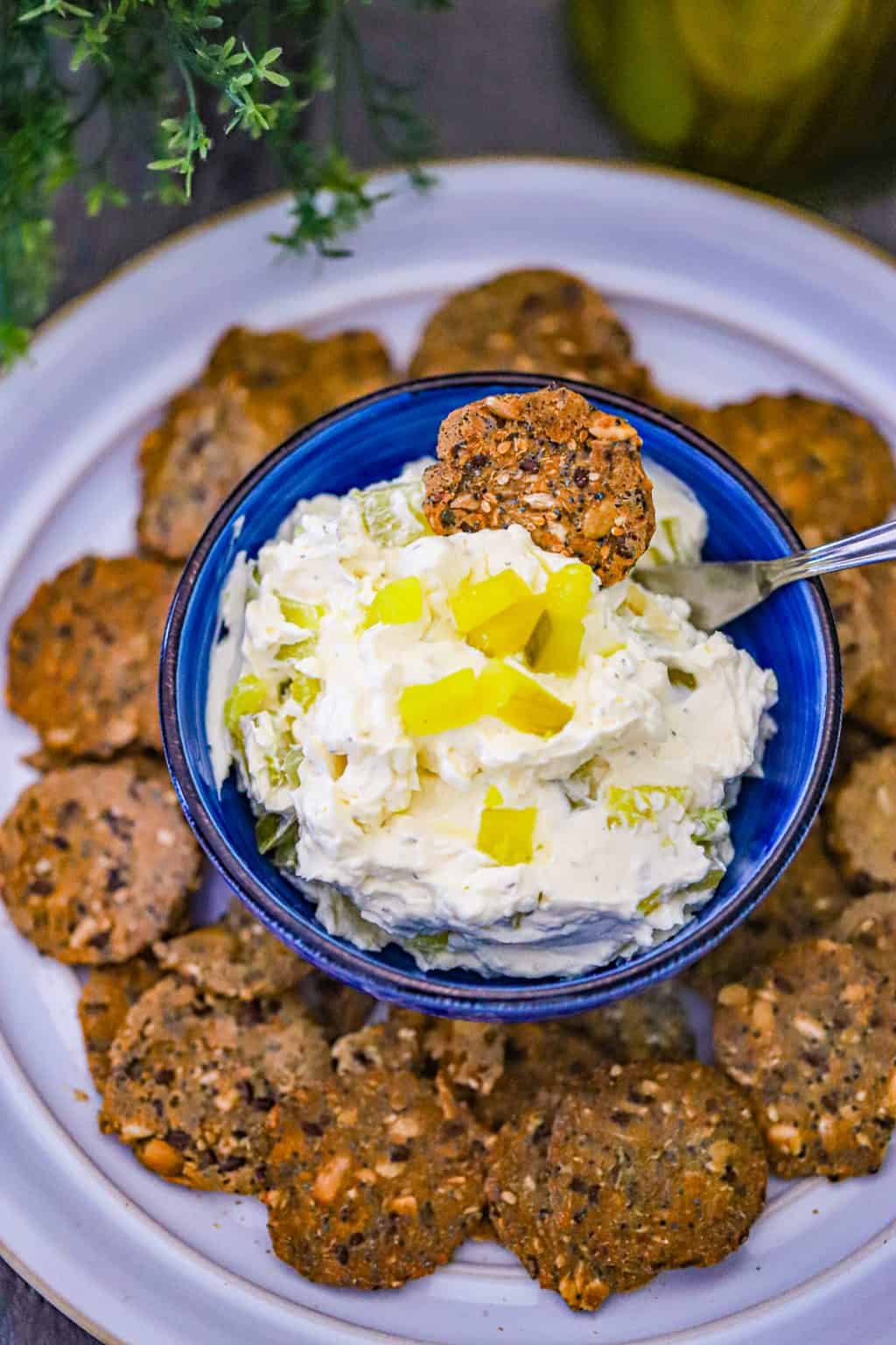 Vegan Dill Pickle Dip Recipe - Daily Vegan Meal