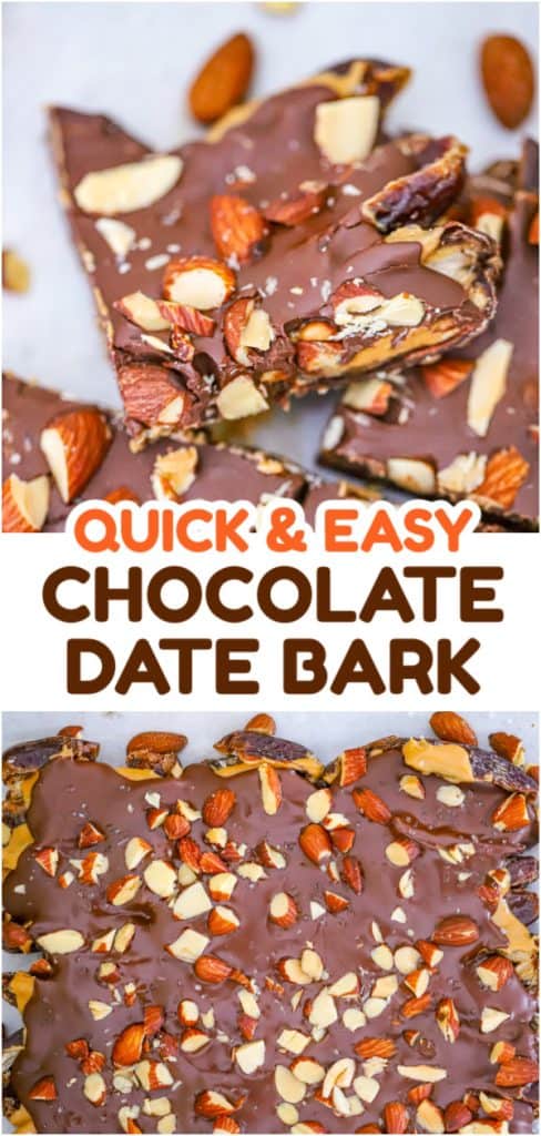 Easy Date Bark Recipe - Daily Vegan Meal