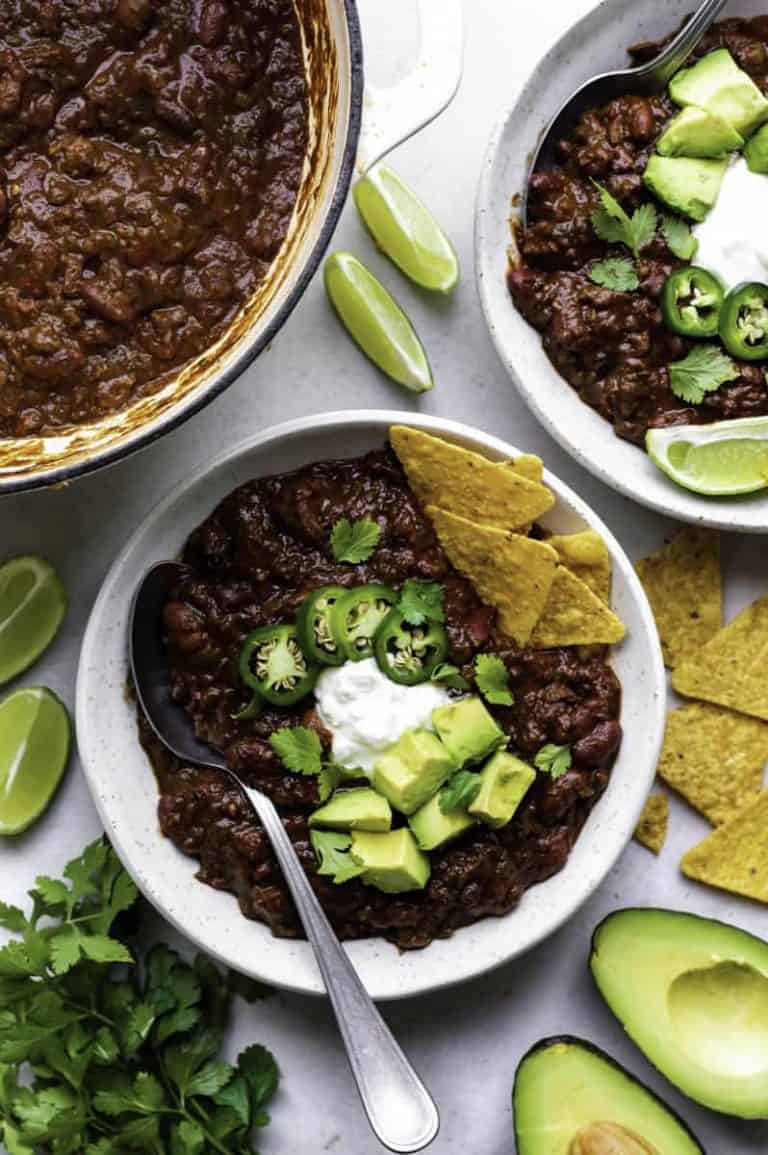 Vegan Chili Recipes! 20 Delicious Hearty Options - Daily Vegan Meal
